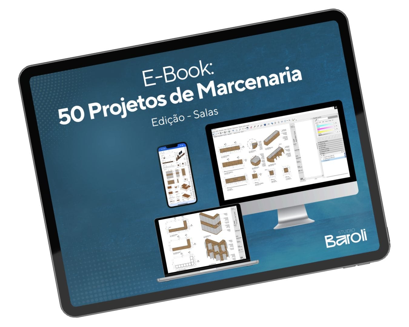 E-books – 100 Detalhamentos Marcenaria – Mari Baroli