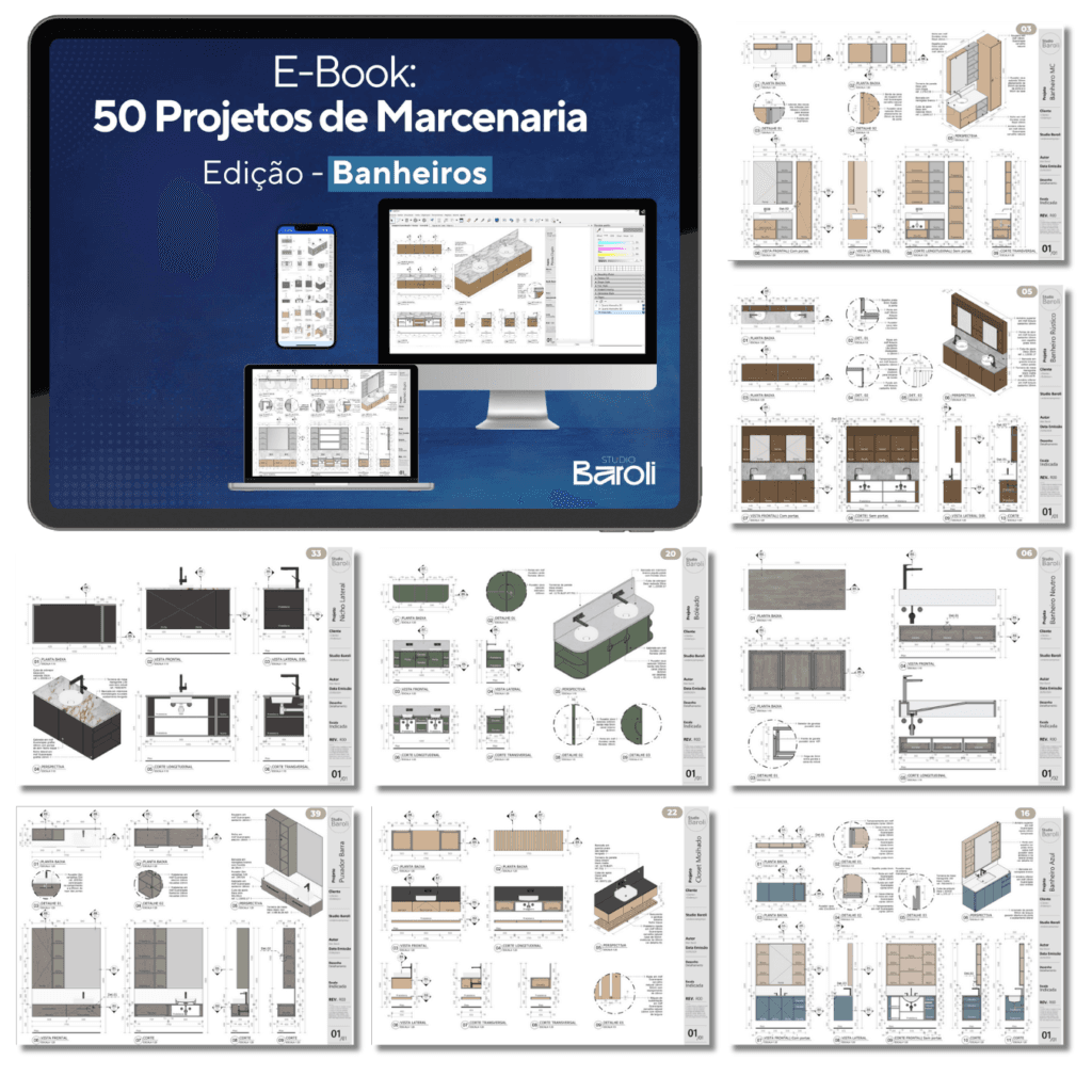 E-books – 100 Detalhamentos Marcenaria – Mari Baroli